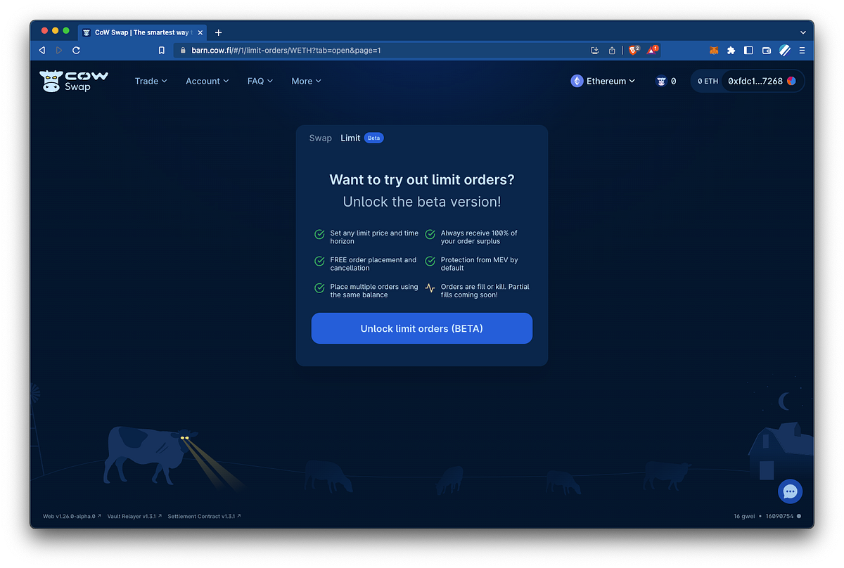 How to use CoW Swap’s Surplus Capturing Limit Orders | by CoW Protocol ...