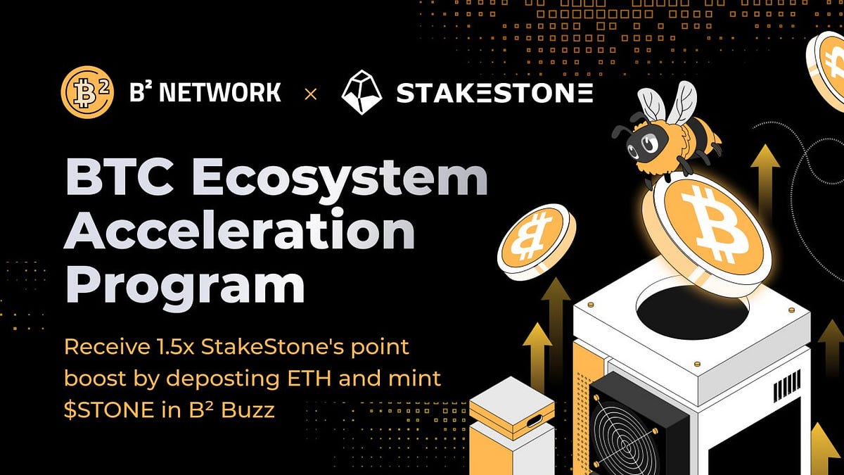 B² Network Joins StakeStone BTC Ecosystem Acceleration Program, boosting the B² Ecosystem ...
