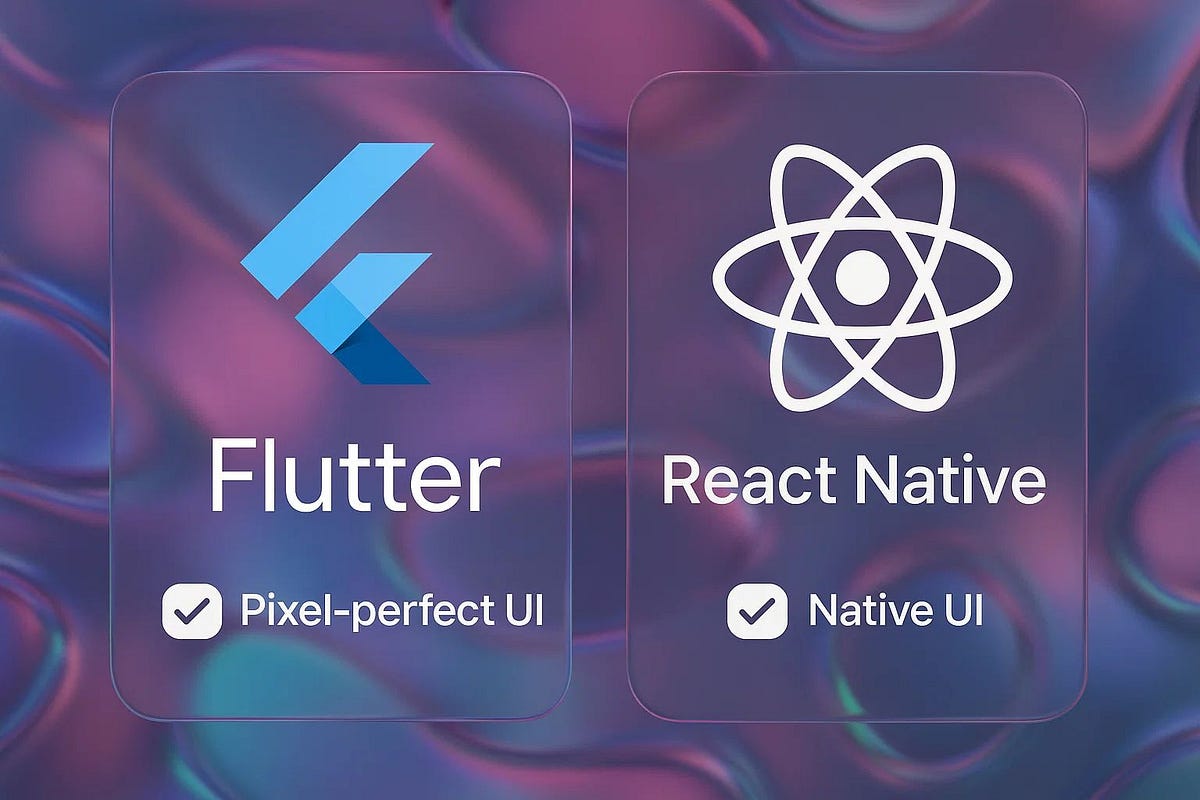 Flutter vs. React Native: The iOS 26 Liquid Glass UI Debate – Who Wins ...