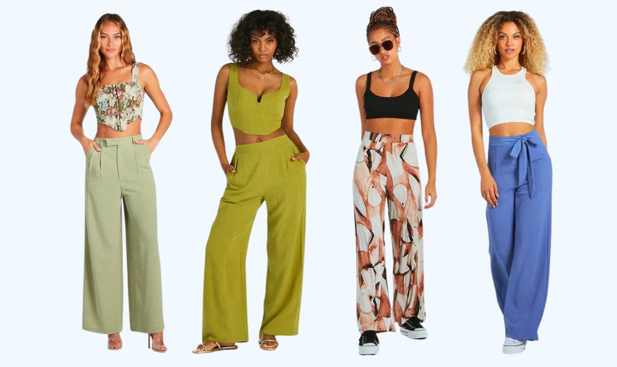 Chic Black Wide Leg Pants Outfit Ideas for 2024: Elevate Your Style ...