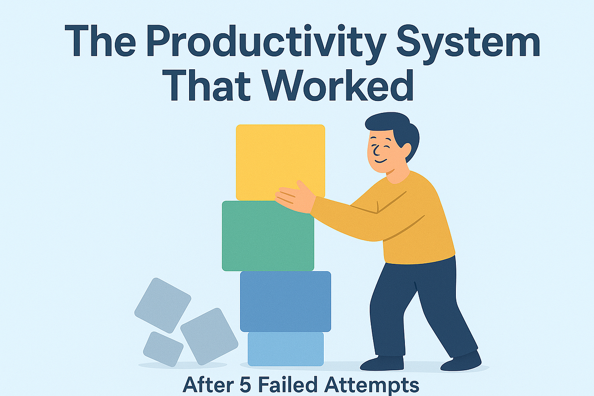 The One Productivity System That Finally Worked for Me (After Failing ...