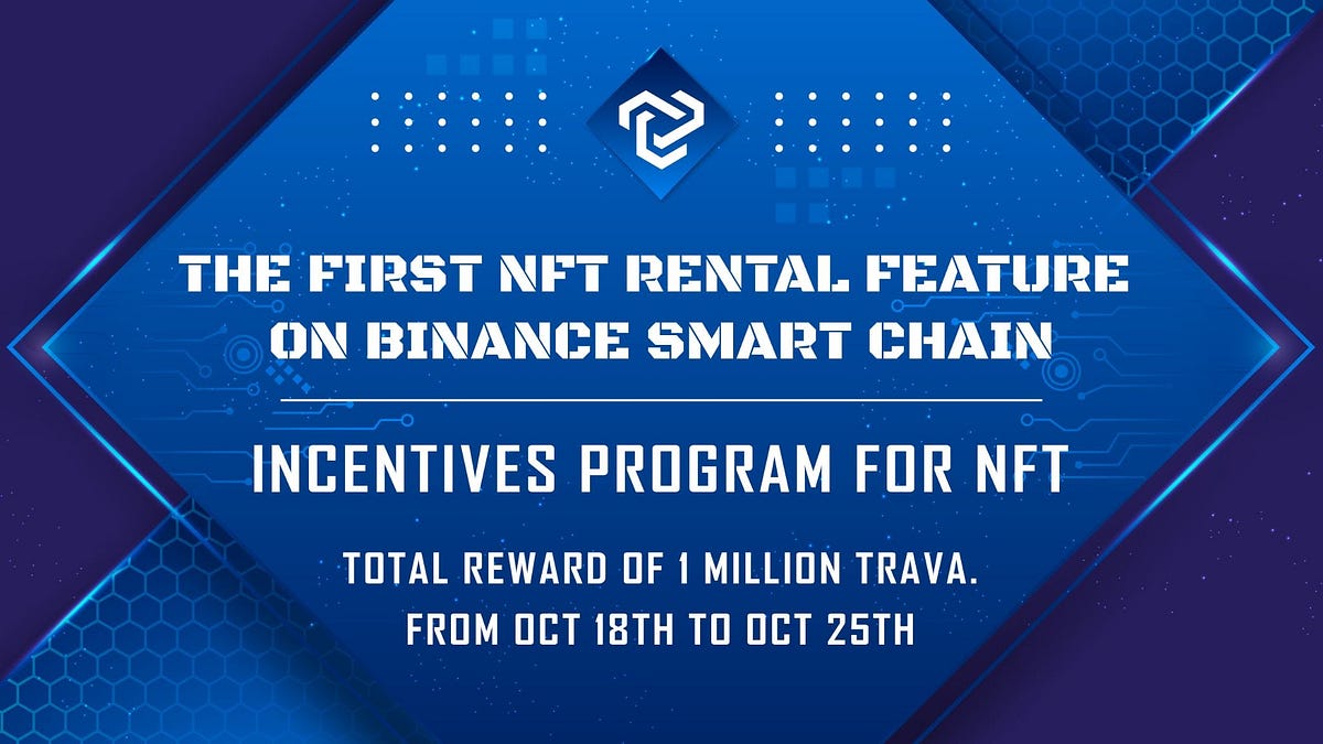 The First NFT Rental Feature on BSC | TRAVA.FINANCE