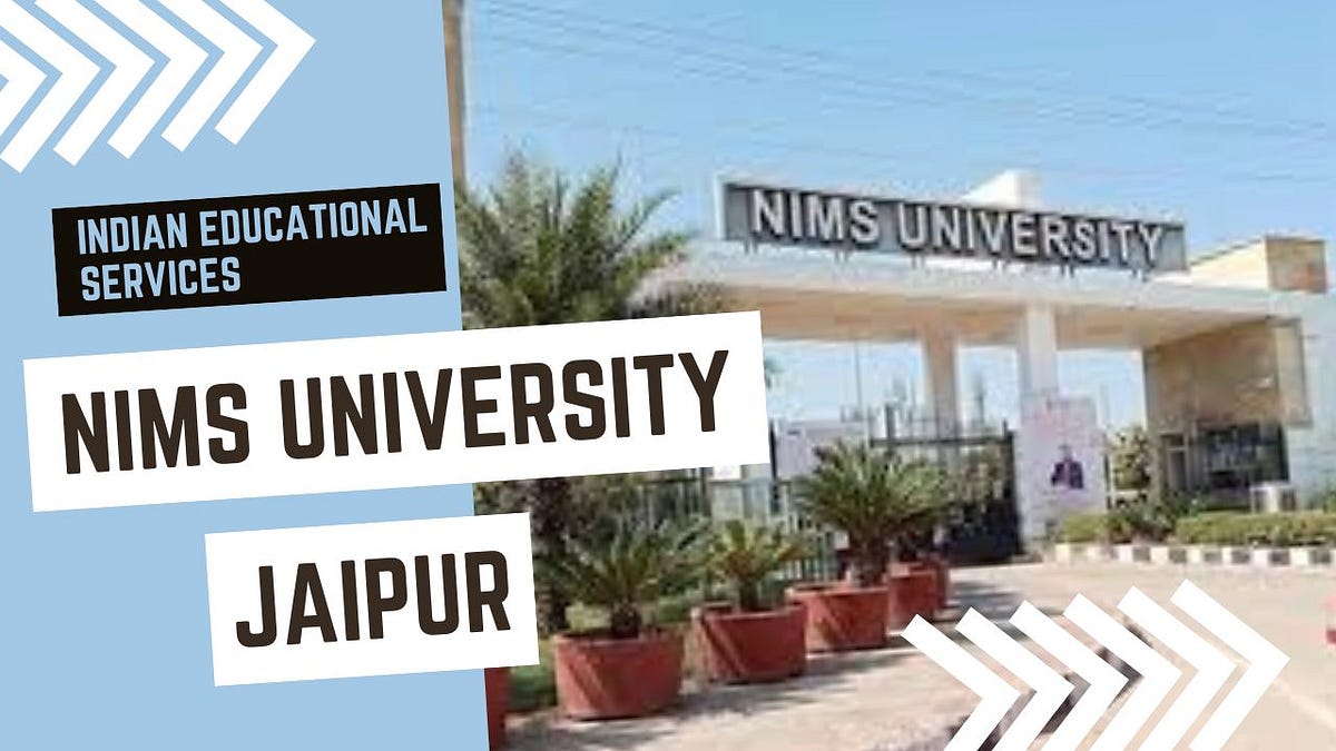 NIMS University Jaipur: A beacon of excellence in Education and ...