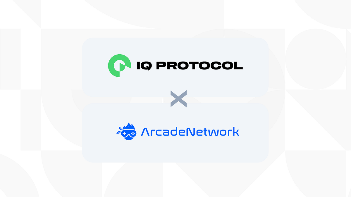 IQ Protocol le da la bienvenida a ArcadeNetwork | by Frank | Medium