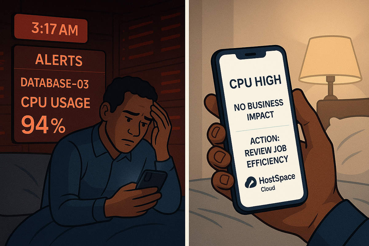 Business-Aware Infrastructure: When Your Servers Start Speaking Revenue and How HostSpace Cloud ...