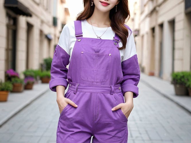 Purple Overalls | by Bryan Bartlett | Apr, 2024 | Medium