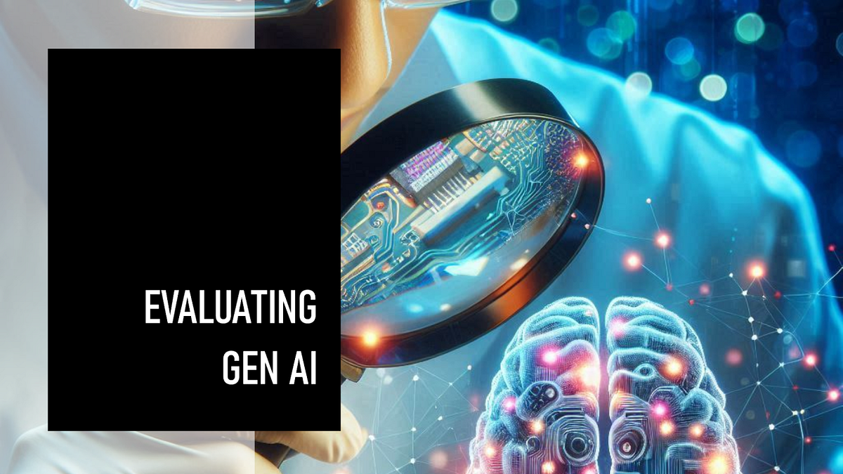 Evaluating LLM Generative AI Applications | by Czeslaw Szubert | Oct ...