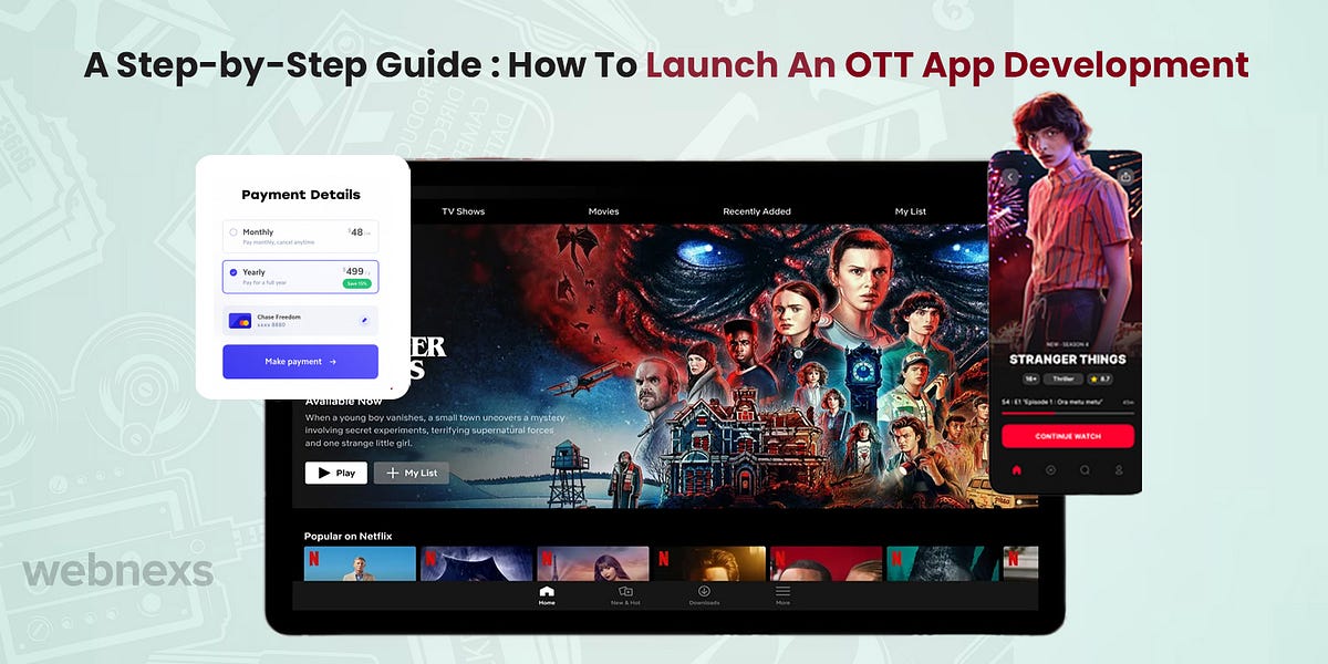 A Step-by-Step Guide : How To Launch An OTT App Development | by Mega P | Jun, 2024 | Medium