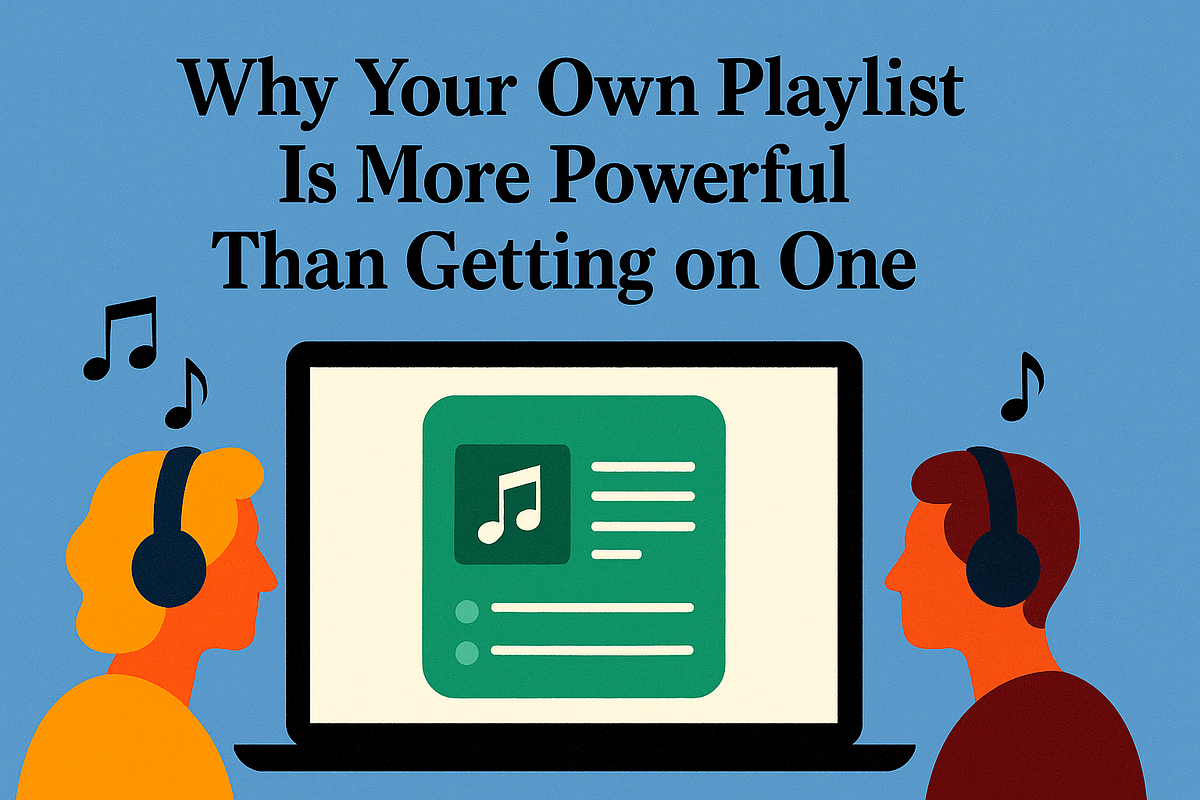 Why Your Own Playlist Is More Powerful Than Getting on One | by Tim G ...