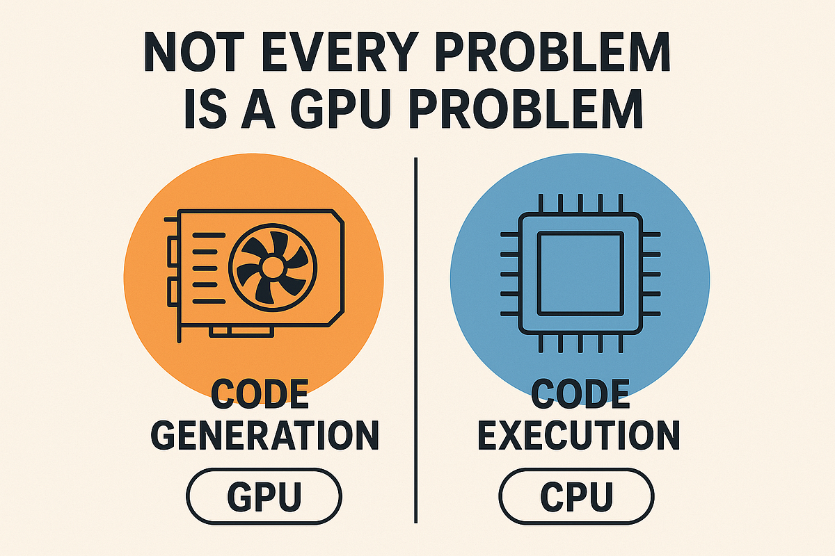 Not Every Problem Is a GPU Problem | by Marcos Fernandez | Aug, 2025 ...