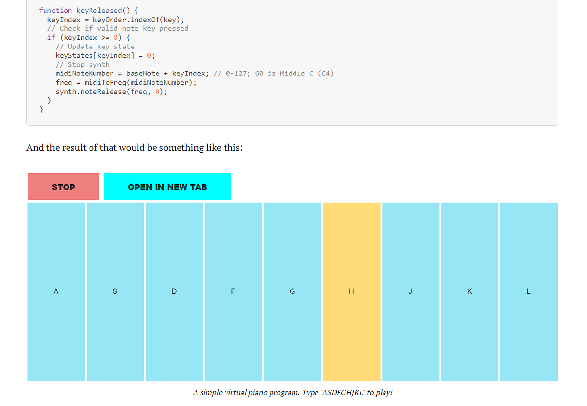 A Platform for Algorithmic Composition on p5.js | by Processing Foundation | Processing ...
