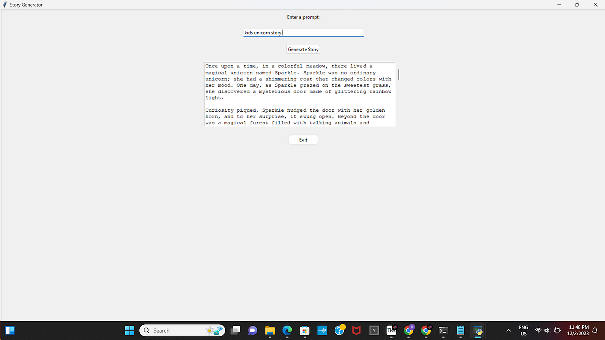 Creating My Own Story Generating AI with Python and OpenAI | by ...