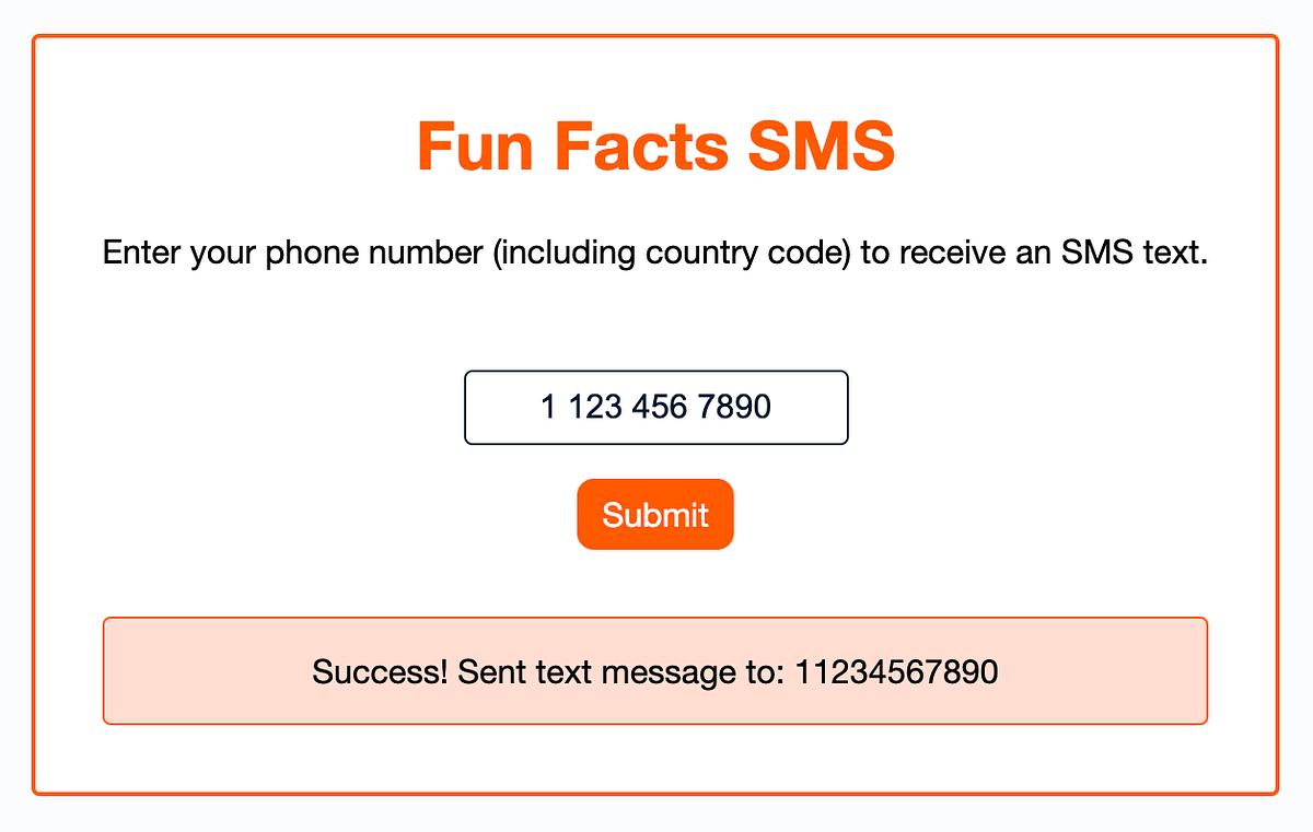Build an SMS Web App With JavaScript and Cloud APIs | by Tyler Hawkins ...