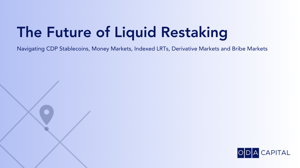 The Future of Liquid Restaking. Navigating CDP Stablecoins, Money… | by ...