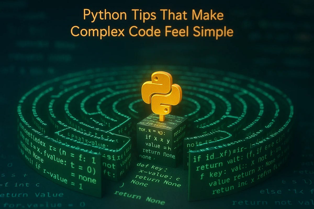 10 Python Tips That Make Complex Code Feel Simple | by Abdur Rahman | Stackademic