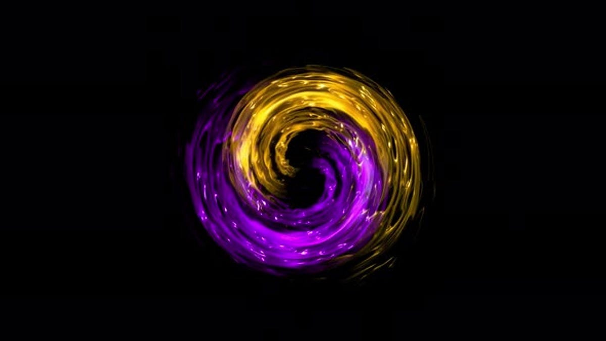 Water wave transition animation on a transparent background. Flowing ...