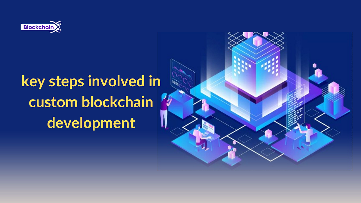 What are the key steps involved in custom blockchain development? | by kishore senthil ...