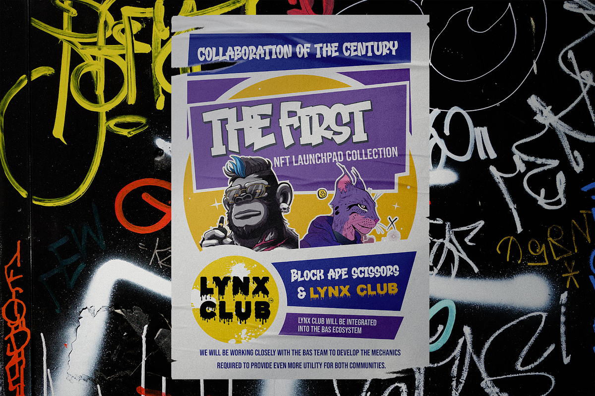 Lynx Club joins forces with the Block Ape Scissor NFT Launchpad | by ...