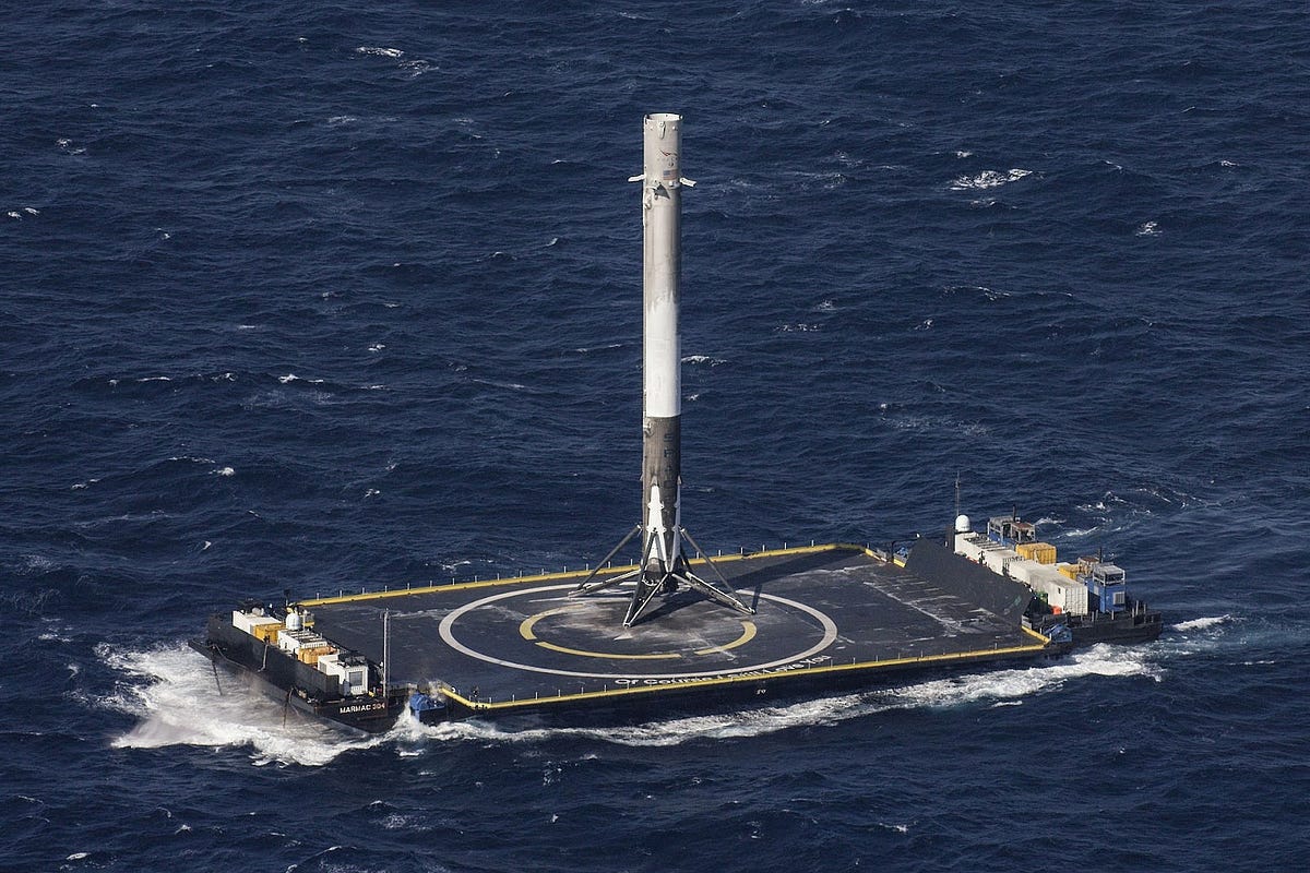SpaceX Drone Ships — The Evolution of Space Launch and Recovery | by ...