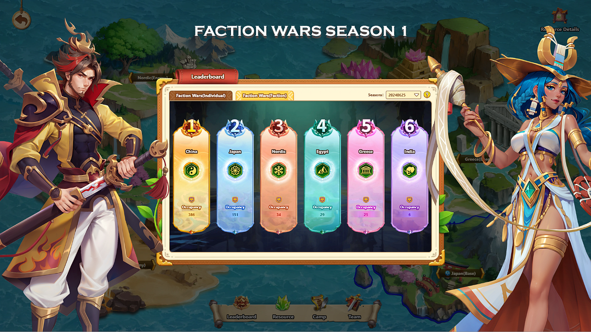 Enter the Arena — First Look at Faction Wars Season One | by Genesis ...