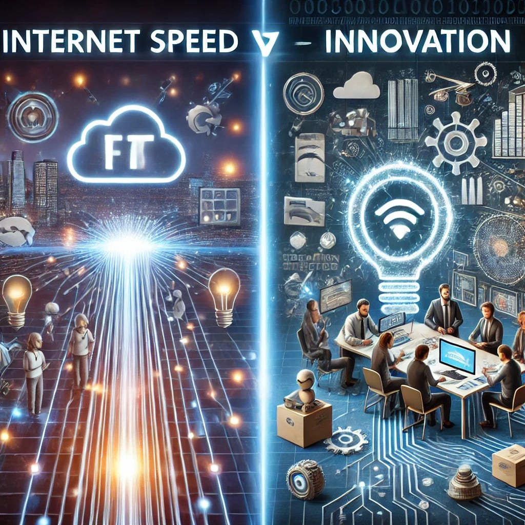 Why Internet Speed Is Not Synonymous with Innovation | by Rajneesh ...