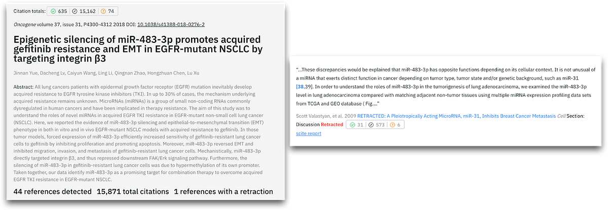 scite Reference Check: an easy way to check the reliability of your references | by scite ...