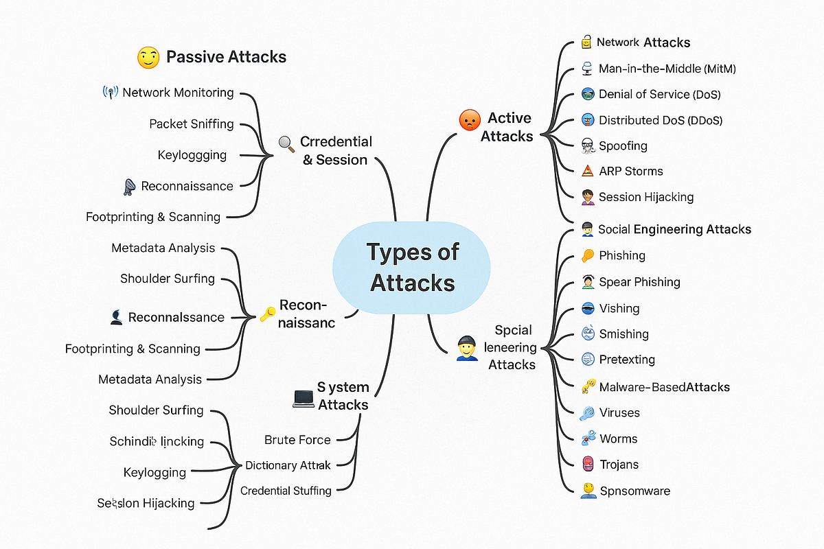 A Complete Guide to Passive and Active Cyber Attack | by Mahernaija ...