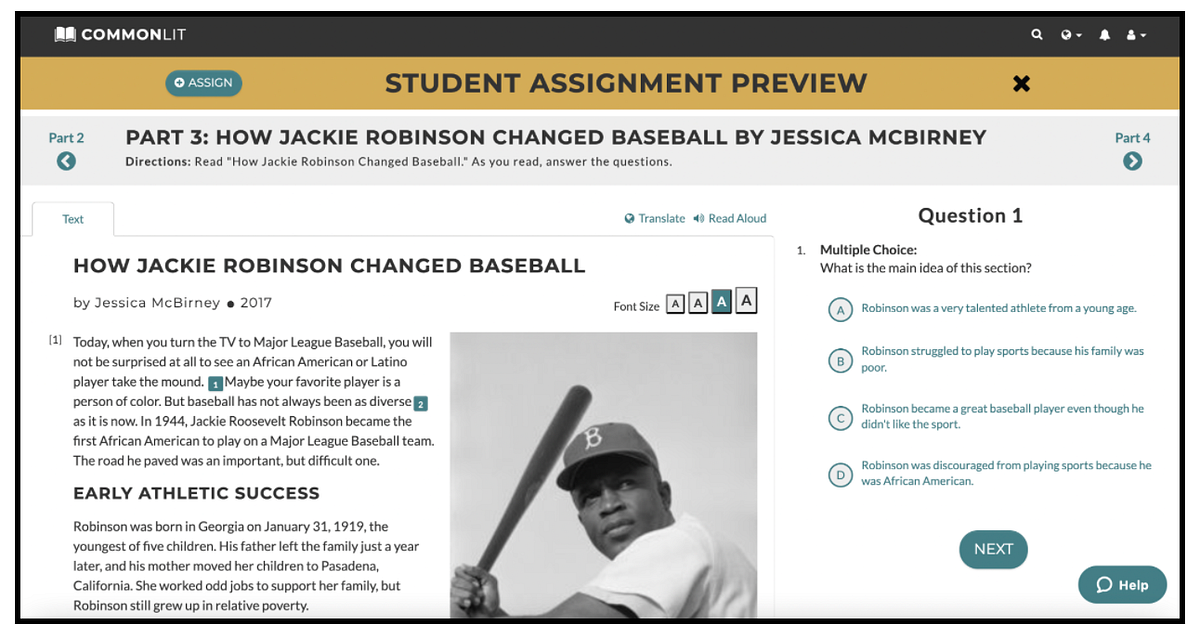 Presenting CommonLit’s New Target Lessons | by Allie Liotta | CommonLit ...