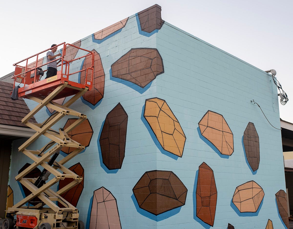Outside the Block. Artist Issac Yorke Brightens Atascadero… | by Jenny ...