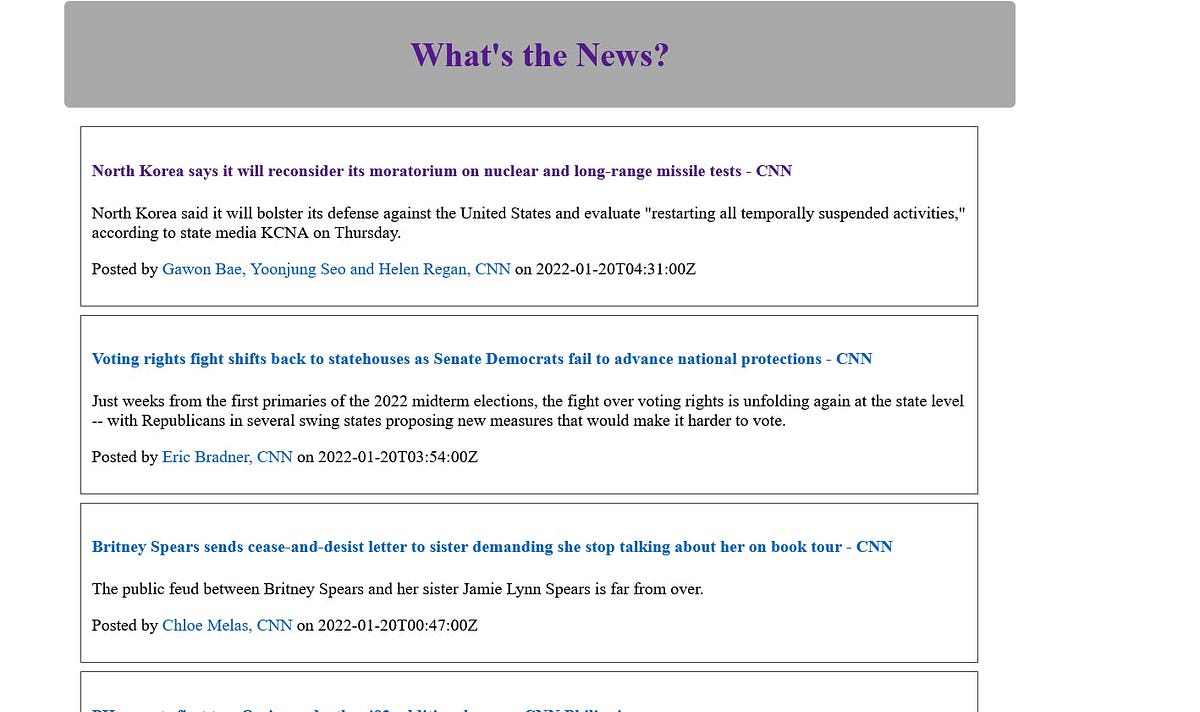 Building a News App with Django and Newsapi | by Wulfi | Dev Genius