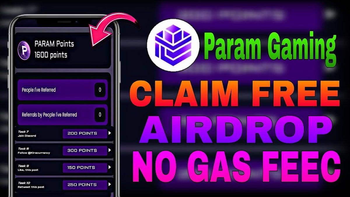 Param Gaming Airdrop. Revolutionizing Gaming with Blockchain… | by ...
