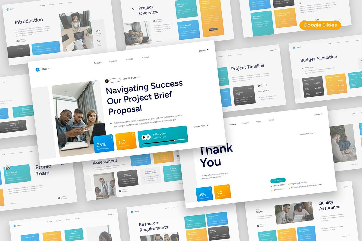 White Modern Colorful Company Project Proposal | by Vgwq | Sep, 2024 ...