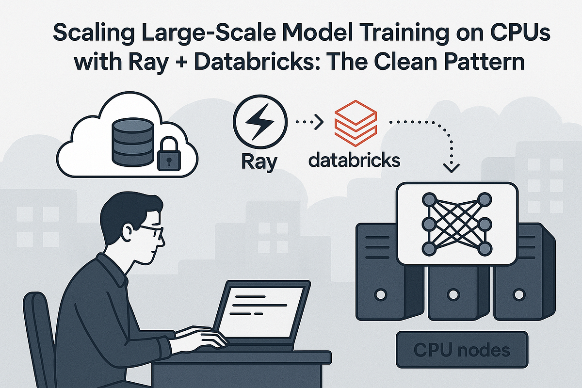 Scaling Large-Scale Model Training on CPUs with Ray + Databricks: The Clean Pattern | by ...
