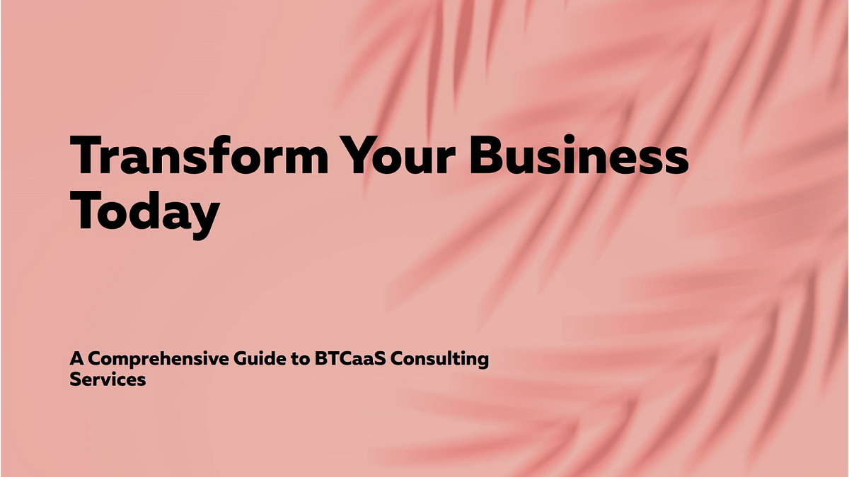 Business Transformation: A Comprehensive Guide with Relevance to BTCaaS ...