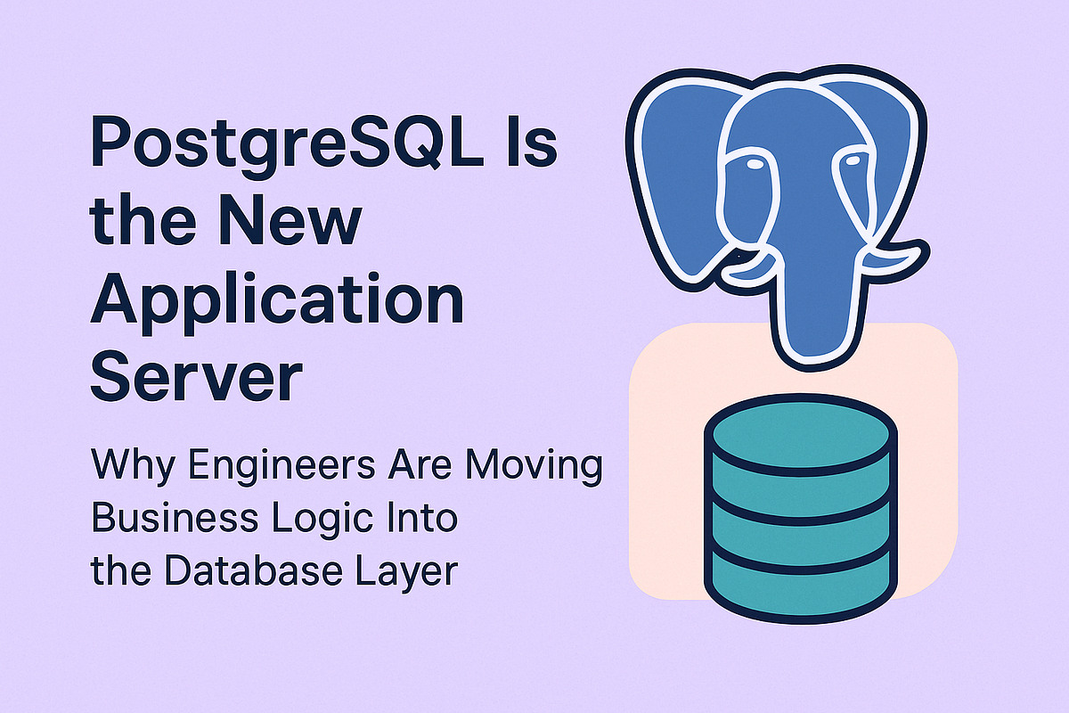 PostgreSQL Is the New Application Server: Why Engineers Are Moving Business Logic Into the ...