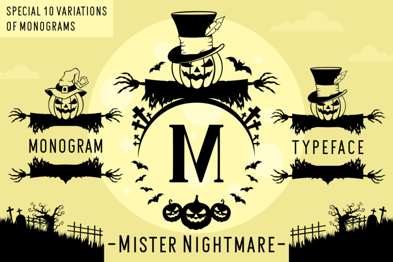 Mister Nightmare Font | by Kaitooon | Jun, 2024 | Medium