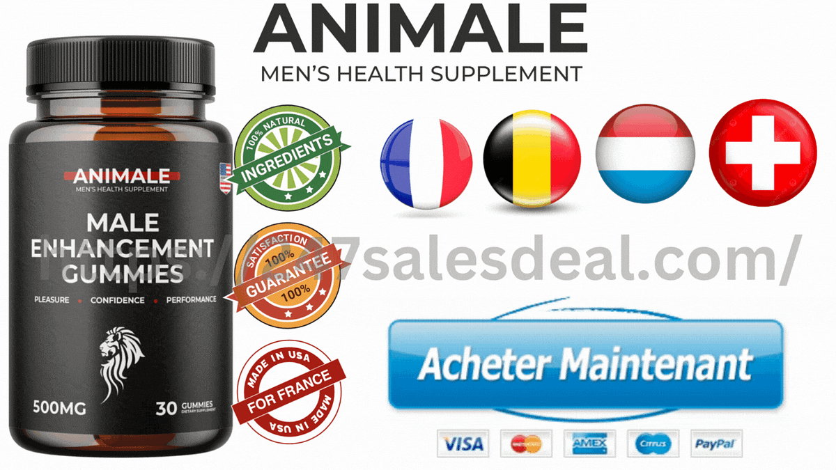 Animale Male Enhancement Gummies Avis et prix à vendre en AU et en ...