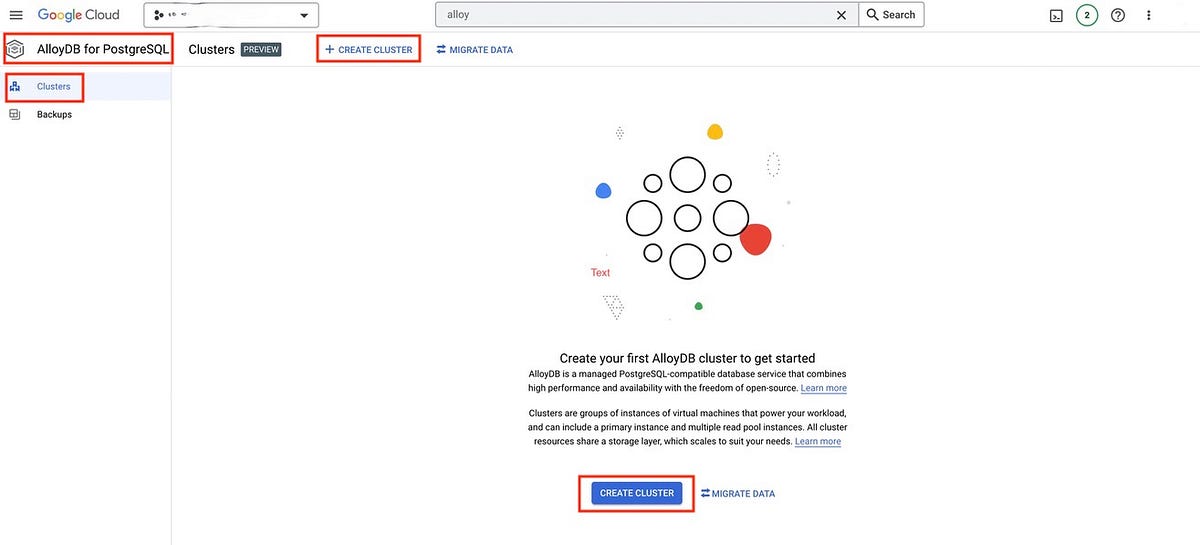 Basic Implementation Of AlloyDB Instance | by Manish Joshi | Google Cloud - Community | Medium
