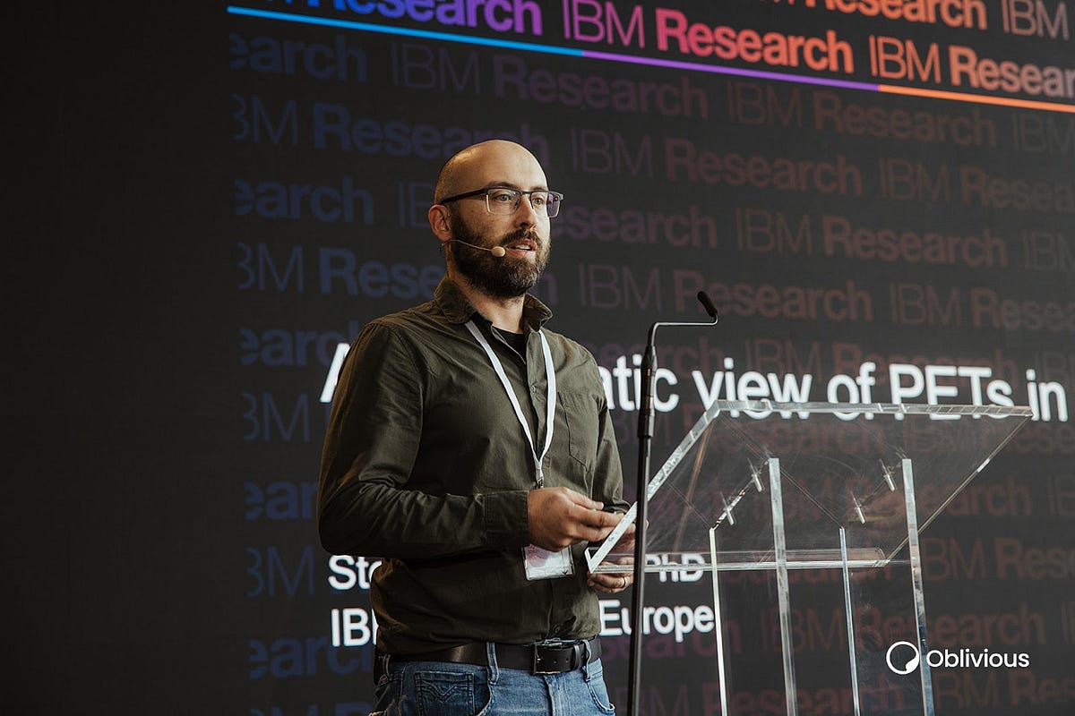 Stefano Braghin (IBM Research): A Pragmatic View of PETs in Regulated ...