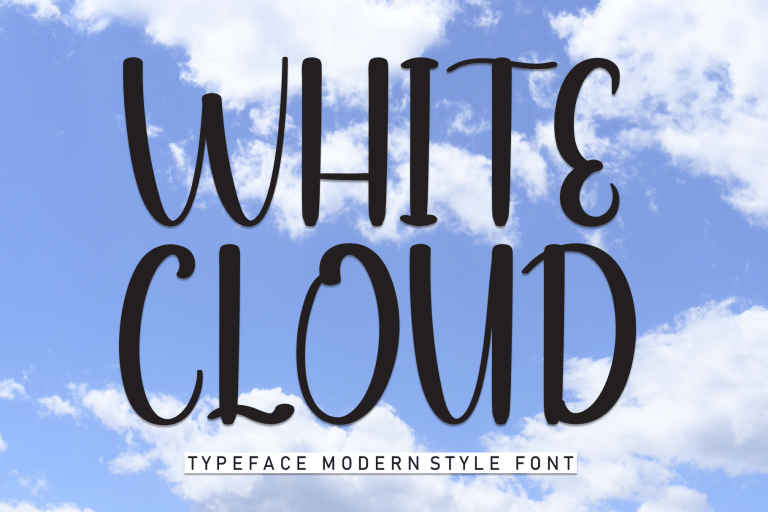 White Cloud Font | by ishirakawamary | Jun, 2024 | Medium