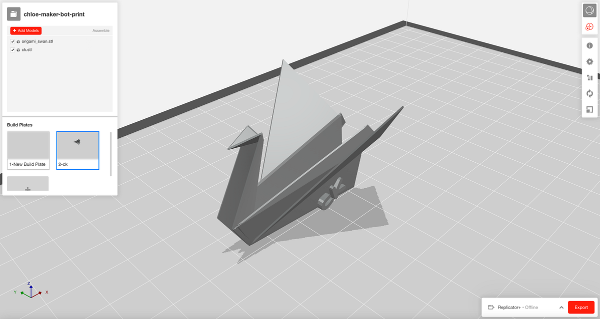 Week 4: 3D Printing - Chloe Koo - Medium