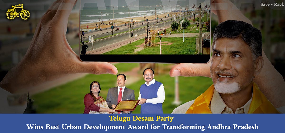 Telugu Desam Party Wins Best Urban Development Award for Transforming Andhra Pradesh | by ...