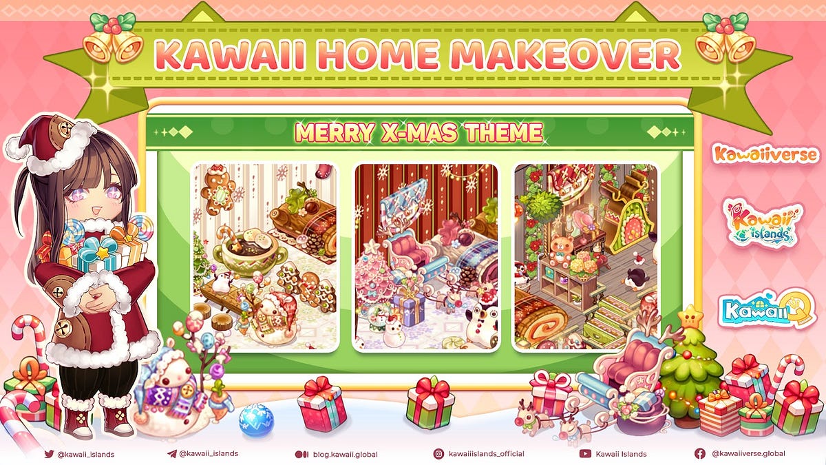 Jingle All the Way to Kawaii: A Merry X-Mas Home Makeover Melody! | by ...
