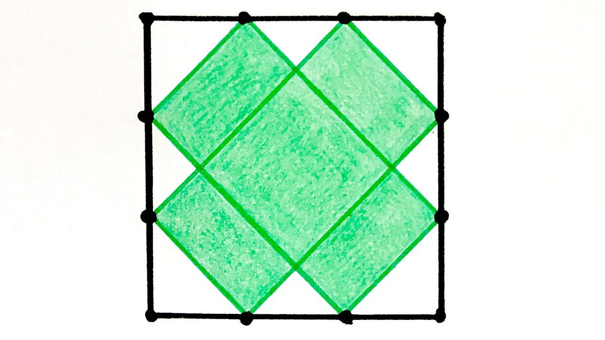 What fraction of the square is shaded? | by BL | Puzzle Sphere | Medium