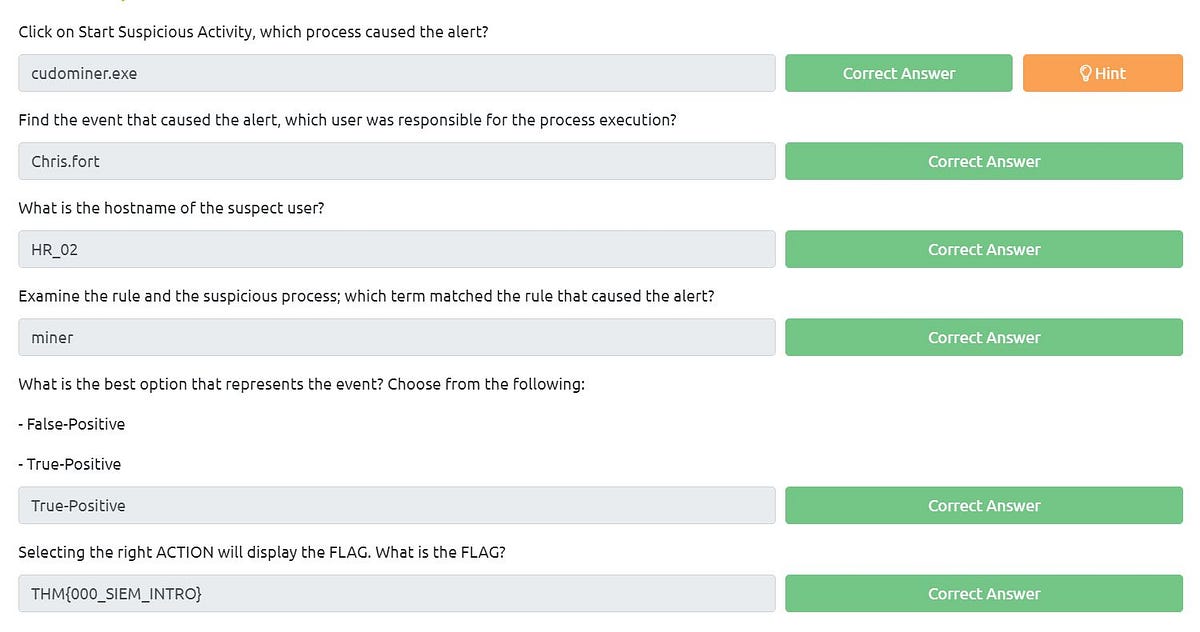 TryHackMe — Introduction to SIEM. Task 1 — Introduction | by Jagrit ...