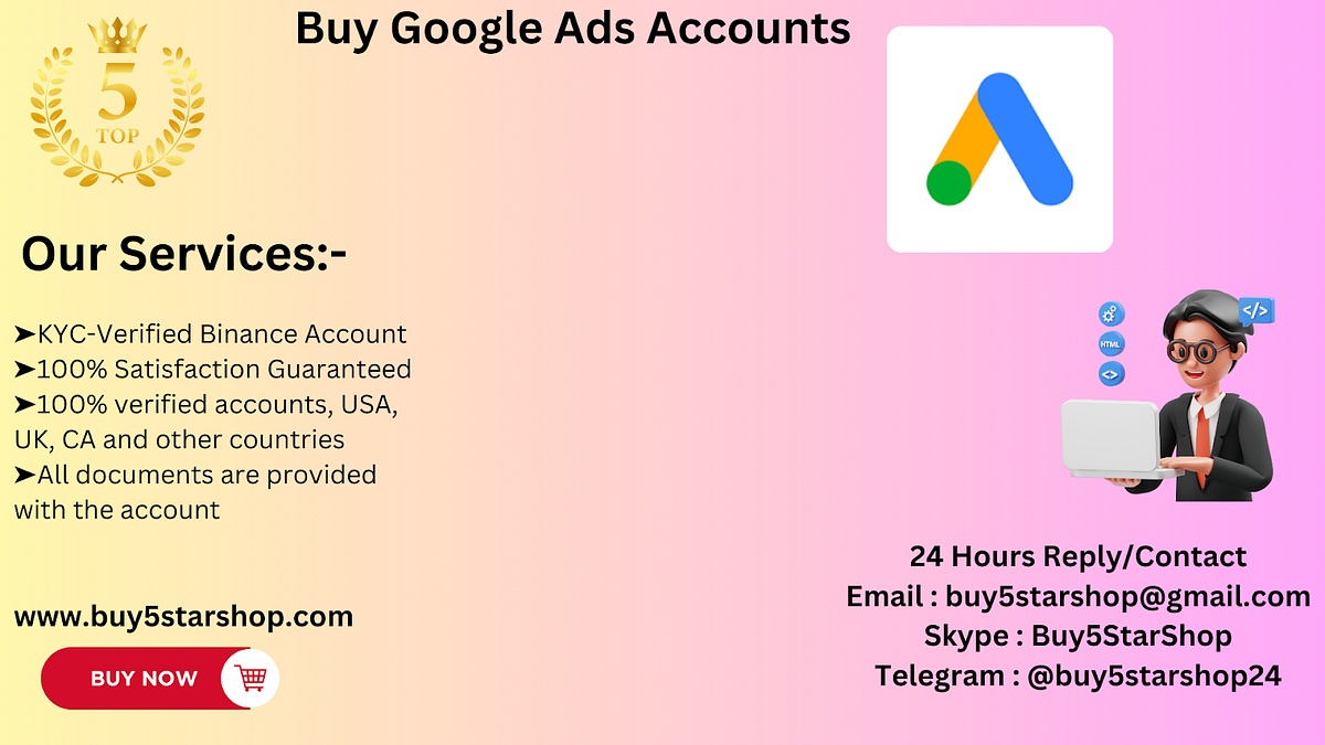Buy Google Ads Accounts Online. We are at the top of the market to ...