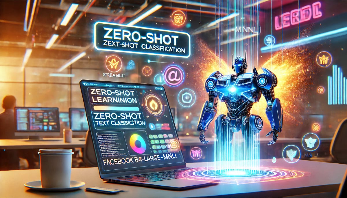 Zero-Shot Text Classifier with Streamlit-BART | by Ajeetkumar | Knowledge Lake | Nov, 2024 | Medium