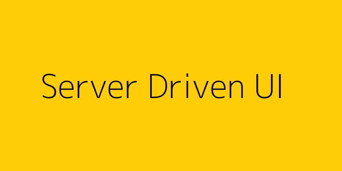 Server Driven Ui Design With Swiftui By Kalidoss Shanmugam Medium 3862