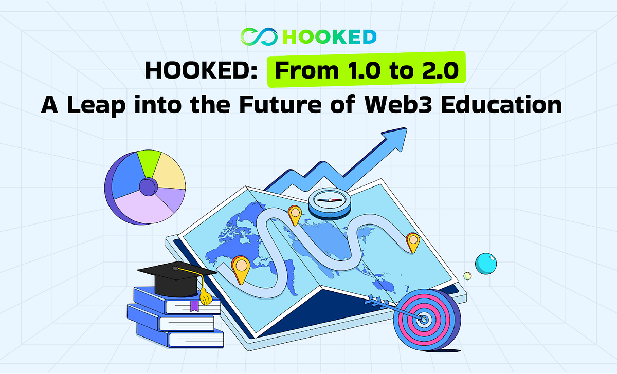 HOOKED: From 1.0 to 2.0 — A Leap into the Future of Web3 Education | by Hooked Protocol ...