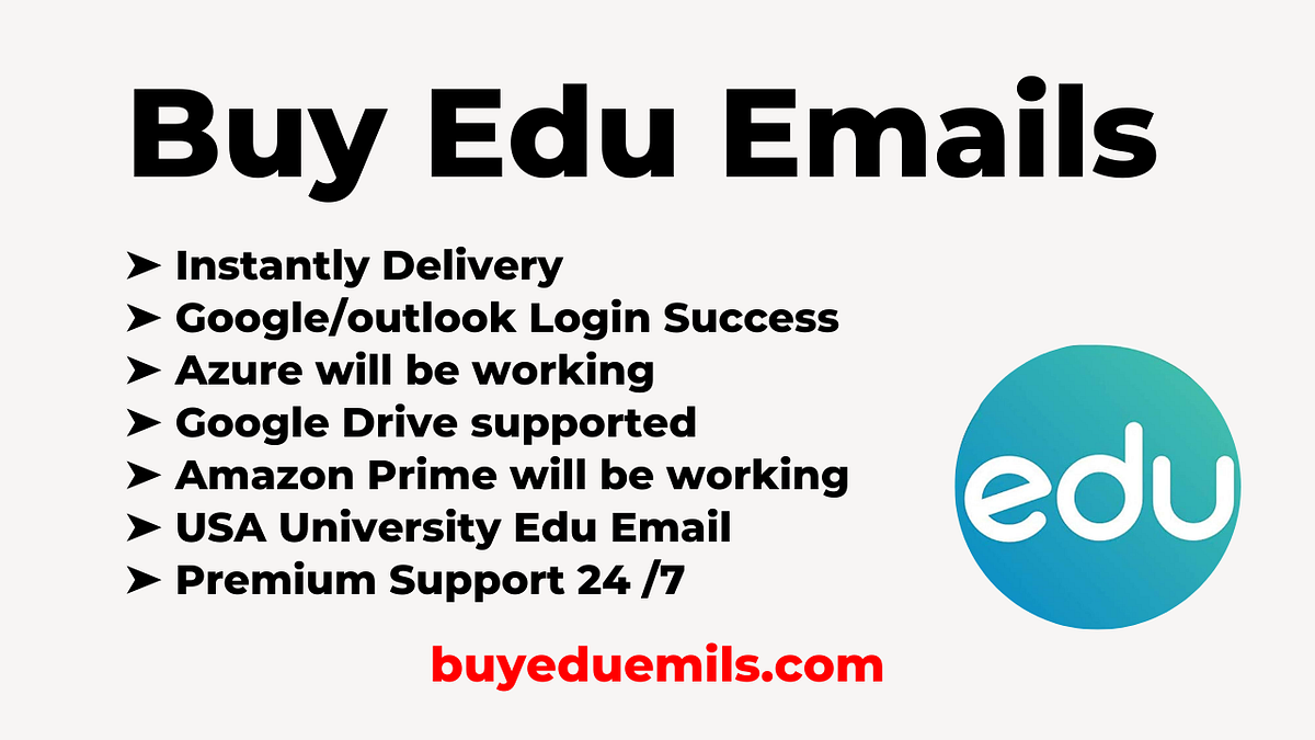 Buy Edu Emails by Gmail and Outlook Login | by Cynthia Coleman | Jun ...